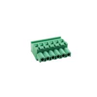 China 2-24 Poles 28-12AWG Plug In Terminal Block HQ2EDGKB-5.0/5.08mm for sale
