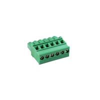 China 2-24 Poles 28-12AWG Plug In Terminal Block HQ2EDGKB-5.0/5.08mm for sale