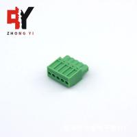 China Wide Spacing PA66 Pluggable Terminal Block 7.5/7.62 Mm 28-12AWG HQ2EDGKA Female Electric for sale