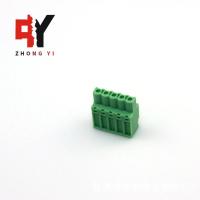China Wide Spacing PA66 Pluggable Terminal Block 7.5/7.62 Mm 28-12AWG HQ2EDGKA Female Electric for sale
