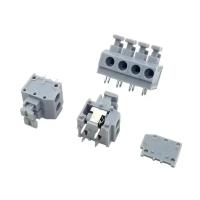 China Quick Wire Contact 26AWG Pcb Spring Terminal Block HQ235-3.81/5.0/7.5/10.0mm for sale