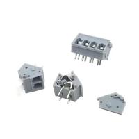China PCB Screwless Spring Wire Terminal Block HQ243-5.0mm Pitch for sale