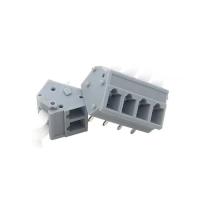 China PCB Screwless Spring Wire Terminal Block HQ243-5.0mm Pitch for sale