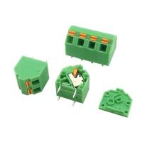 China 3.81mm / 5.08mm PCB Spring Terminal Block HQ249 Screwless Feed Through Wire Connector for sale