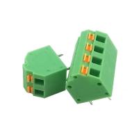 China 3.81mm / 5.08mm PCB Spring Terminal Block HQ249 Screwless Feed Through Wire Connector for sale