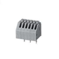 China 300V 7A PCB Spring Terminal Block 22-18AWG HQ250-2.5/3.5mm Pitch for sale