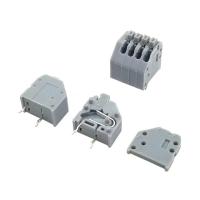 China 300V 7A PCB Spring Terminal Block 22-18AWG HQ250-2.5/3.5mm Pitch for sale