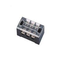 China 9.0mm 12.0mm Screw PCB Barrier Strip Terminal Block Wire Connector Double Row for sale