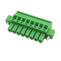 China 3.5MM 3.81MM Pitch Plug In Terminal Block 300V 8A HQ15EDGKBM for sale