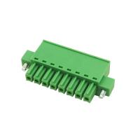 China 3.5MM 3.81MM Pitch Plug In Terminal Block 300V 8A HQ15EDGKBM for sale