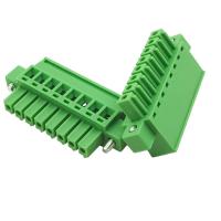 China 3.5MM 3.81MM Pitch Plug In Terminal Block 300V 8A HQ15EDGKBM for sale