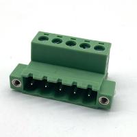 China Pcb Wire To Panel Terminal Block Connector Male Female Type for sale