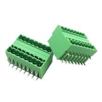 China Pluggable Type Terminal Block PCB 2 Pin 3 Pin 24 Pin 5.08mm Pitch for sale