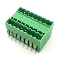 China Pluggable Type Terminal Block PCB 2 Pin 3 Pin 24 Pin 5.08mm Pitch for sale
