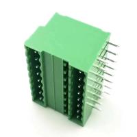 China Pluggable Type Terminal Block PCB 2 Pin 3 Pin 24 Pin 5.08mm Pitch for sale