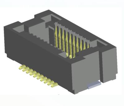 China 50V Board to Board Pin Connector SMT Type 0.5mm Pitch with 2.0mm-15mm Height Range for High-Density PCB Applications for sale