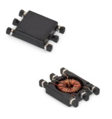 China DCCM08 Series NiZn Common Mode Choke - 700mA High Current, 5000Ω Impedance, 2.5mm Low Profile SMD Filter for sale