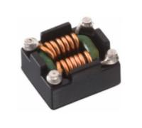China DCCM10 Series Low Profile Common Mode Choke - 5.3mm Height, 2200 Ohm Impedance, 5A Current Rating SMD Inductor for sale