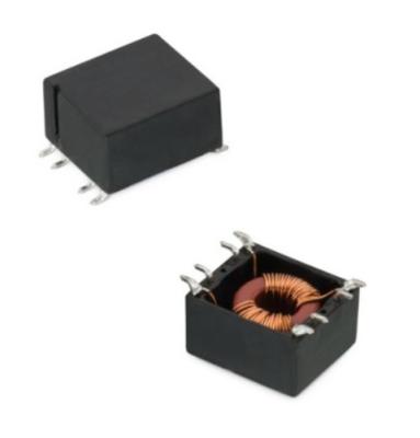 China DCCM12 Series Power Common Mode Choke 14.5x12.5mm SMD High Inductance Line Filter for sale