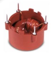 China Cover Common Mode Chokes MnZn Inductor High Interference ACCM03 Series for sale