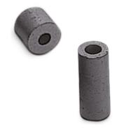 China MCSCS Series NiZn Ferrite Rod Cores 4mm to 30mm Size Range with 25-278Ω Impedance for EMI Filtering for sale