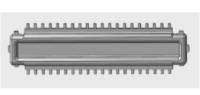 China 0.6mm Mating Height 0.35mm Pitch Board-to-Board Connector Male Type with 30V/5A Rating for sale