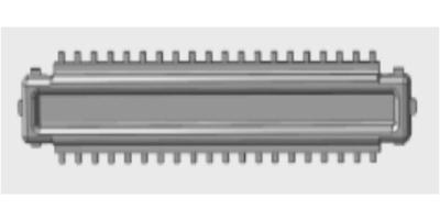 China 0.6mm Mating Height 0.35mm Pitch Board-to-Board Connector Male Type with 30V/5A Rating for sale