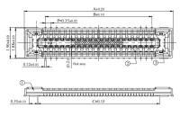 China 0.35mm Pitch Board-to-Board Connector Female Type with 0.6mm Height and 30V/5A Rating for sale
