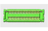 China 0.4mm Pitch Board-to-Board RF Connector 0.8mm Height Black Micro BTB Female Type for sale