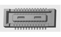 China 0.4mm Pitch Board To Board Connector 1.5mm Height High Speed BTB ROHS Compliant 30V Rating for sale