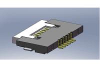 China 0.5mm Pitch FPC Connector 1.5mm Height Front Lock Flip ZIF SMT Right Angle 4-54 Pin Options for sale