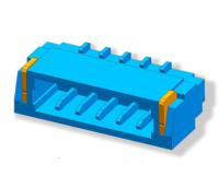 China WTB 0.8mm Pitch Wire-to-Board Connector 1.85mm Height SMT Mount 30V AC/DC Rating for sale