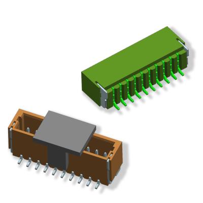 China Vertical Wire-to-Board Connector 2-30 Pin 1.0mm Pitch 4.4mm Height SMT 0.5A 50V for sale