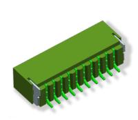 China WTB 1.0mm Pitch Wafer Wire-to-Board Connector Horizontal SMT 3.0mm Height 0.5A 50V for sale