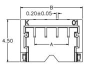 China WTB 1.2mm Pitch Wire To Board Connector Horizontal SMT 1.4mm Height ROHS Compliant for sale