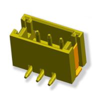 China 1.5mm Pitch Vertical SMT Wire-to-Board Connector Wafer 2-16 Pin 5.0mm Height for sale