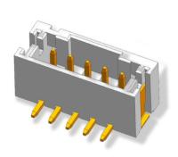 China 2.0mm Pitch Wafer WTB Wire To Board Power Connector Vertical SMT 6.1mm Height for AWG 30-24 Cables for sale