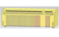 China 6.7mm Height NGFF M.2 Connector with 0.5mm Pitch, 0.5A Current Rating, -40℃ to +80℃ Operating Temperature for sale