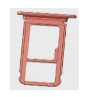 China Copper Alloy Nano SIM Card Jack T Flash Card Connector with 0.3A Rating and 3000 Cycle Durability for sale