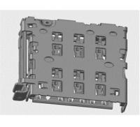 China Dual Nano SIM Card Connector with 3000 Cycle Durability and 0.3A Current Rating for Electronic Devices for sale
