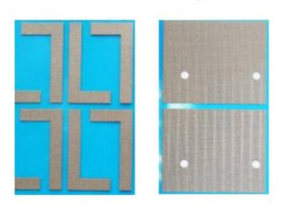 China Double Sides Conductive Fabric Tapes 0.01-0.10mm Thickness Copper Nickel Plated EMI Shielding for sale