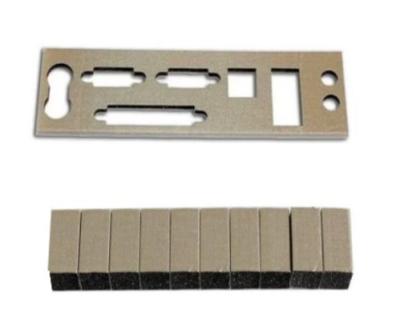 China FOF EMI Shielding Gasket Material Fabric Over Foam Conductive - 2mm Minimum Width, 25-40% Compression Ratio for sale