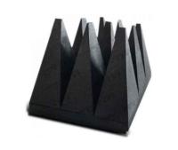 China EMI Microwave Absorber Material Eccosorb MCS Silicone Rubber Sheet 1mm Thick 0.8-18GHz Range for sale