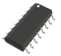 China ADG442BRZ  IC SWITCH SPST-NOX4 70OHM 16SOIC for sale