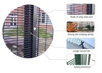 China 358 Anti Climb Wire Mesh with 13x75mm Hole Galvanised Welded Wire Mesh Panels for Security Fencing for sale