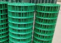 China 3 Fts Green PVC Coated Wire Mesh Roll UV Resistant Anti-Aging Acid and Alkali Resistant Garden Fence for sale