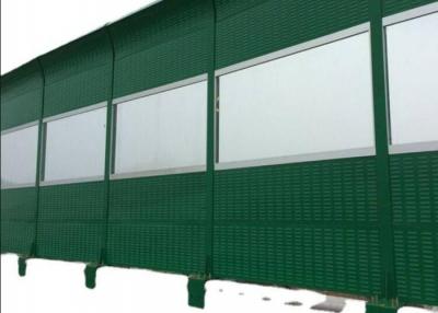 China 2000mm High 1000mm Length Sound Absorbing Galvanized Steel Perforated Sheet for Highway Viaduct Light Rail for sale