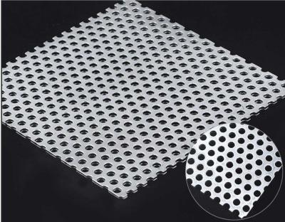 China 0.1mm-10mm Round Hole Perforated Metal Sheet for sale