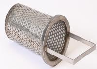 China Plain Weave Basket Strainer Screen For Industrial Filtration for sale