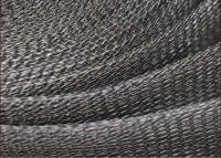 China 2inch Width Close Knit Flat Round Knitted Wire Mesh for Durable Multi Filament Applications for sale